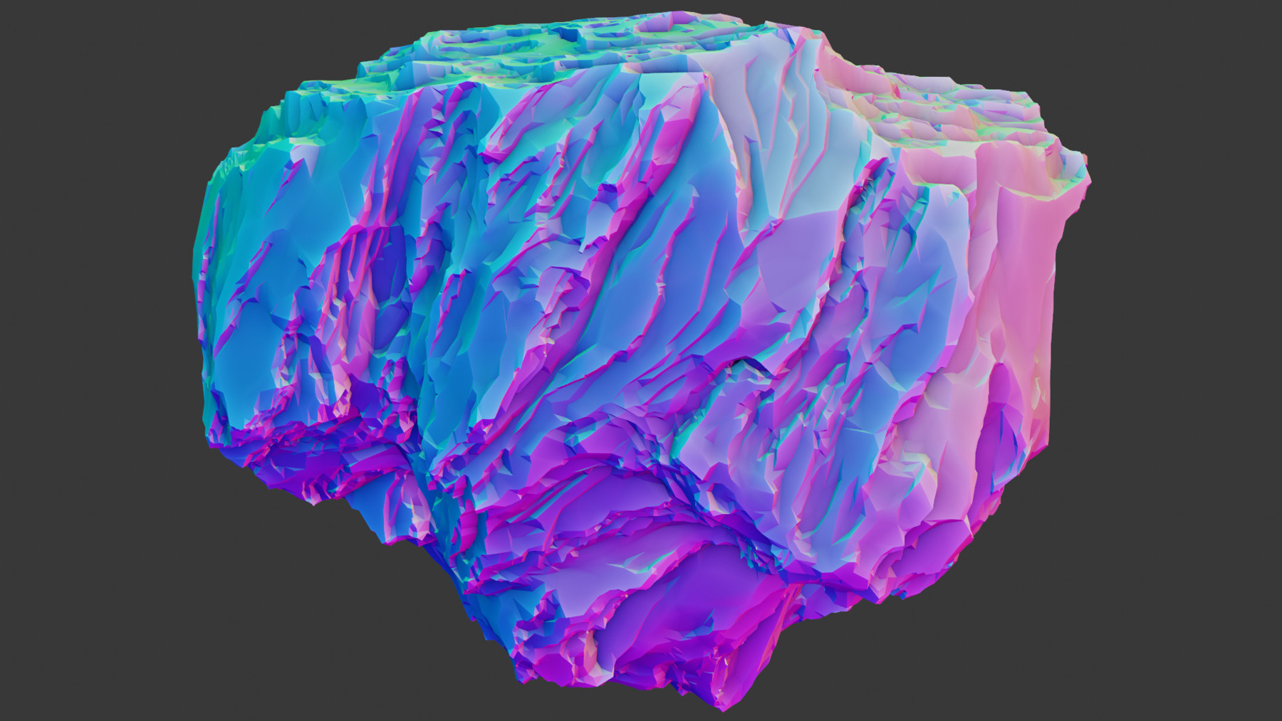 ArtStation - Rock Cliff Assembly Asset for Concept Art | Resources