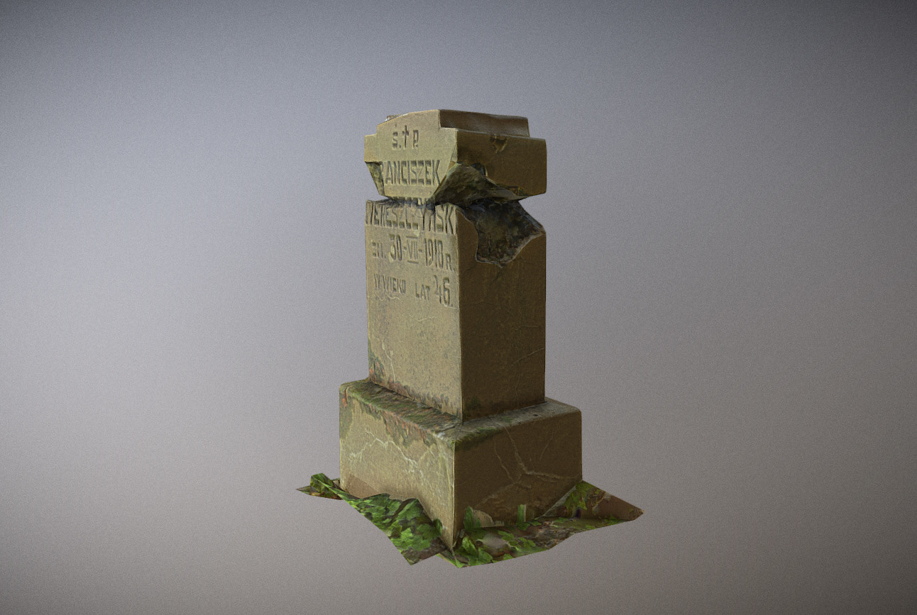 ArtStation - Scanned photorealistic broken cracked Grave stone | Game ...