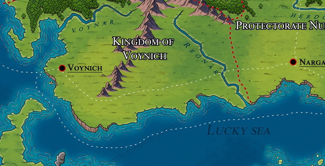 ArtStation - The Kryzia Peninsula | Artworks