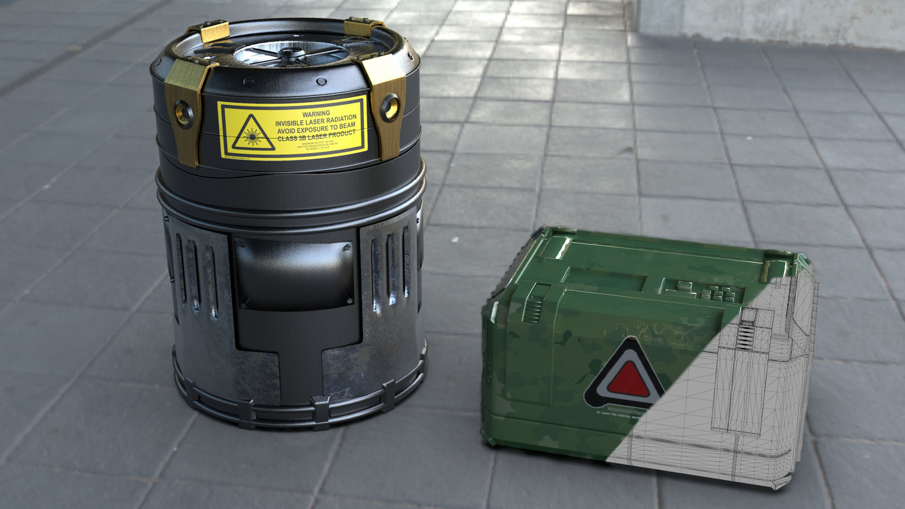 ArtStation - container sci-fi 2020 | Game Assets