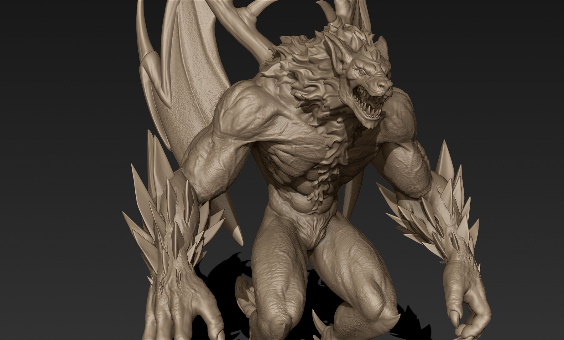 ArtStation - Asura Demon Sculpt | Resources