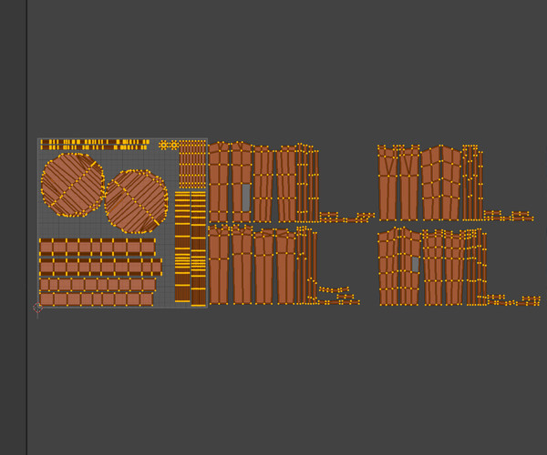 ArtStation - Package With Rustic Models | 2k Textures | Low Poly | Game ...