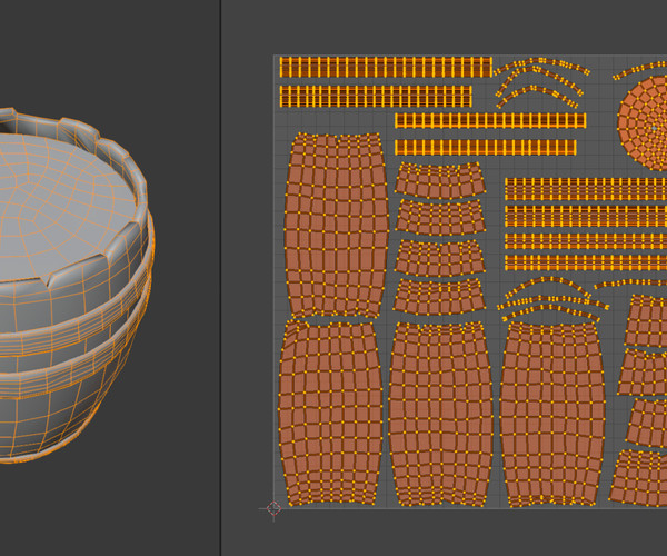 ArtStation - Package With Rustic Models | 2k Textures | Low Poly | Game ...