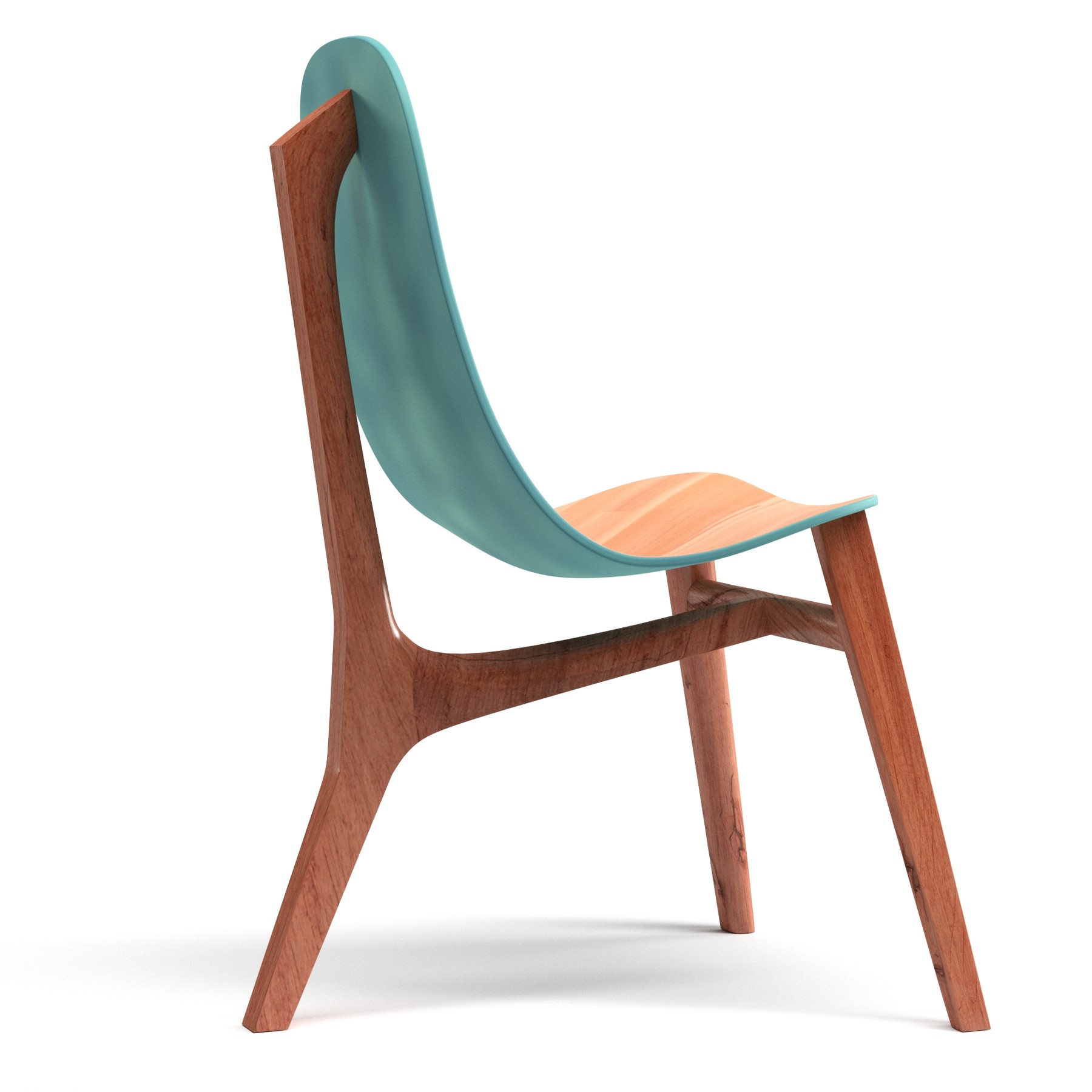 ArtStation - Blue and green chair wood | Resources