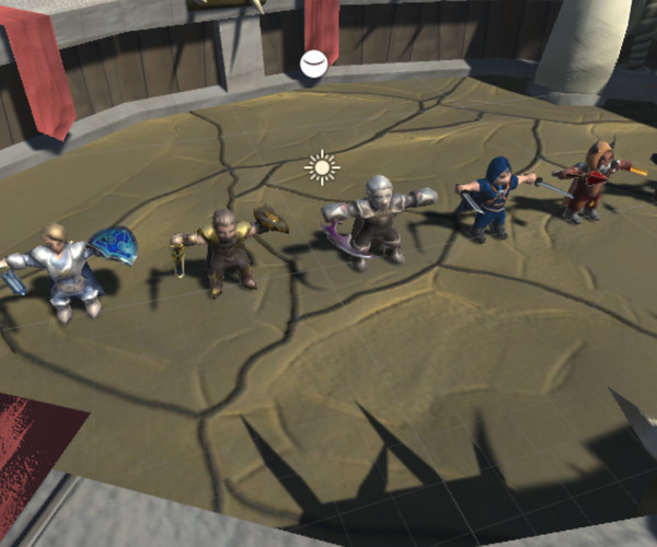 ArtStation - Mini Gladiators Pack | Game Assets