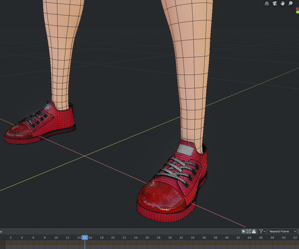 ArtStation - Rigged - Stylized Character Girl - Sarah - Blender Cycles ...