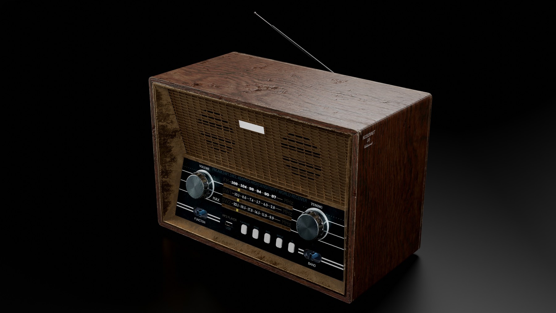 ArtStation - Radio Props | Game Assets