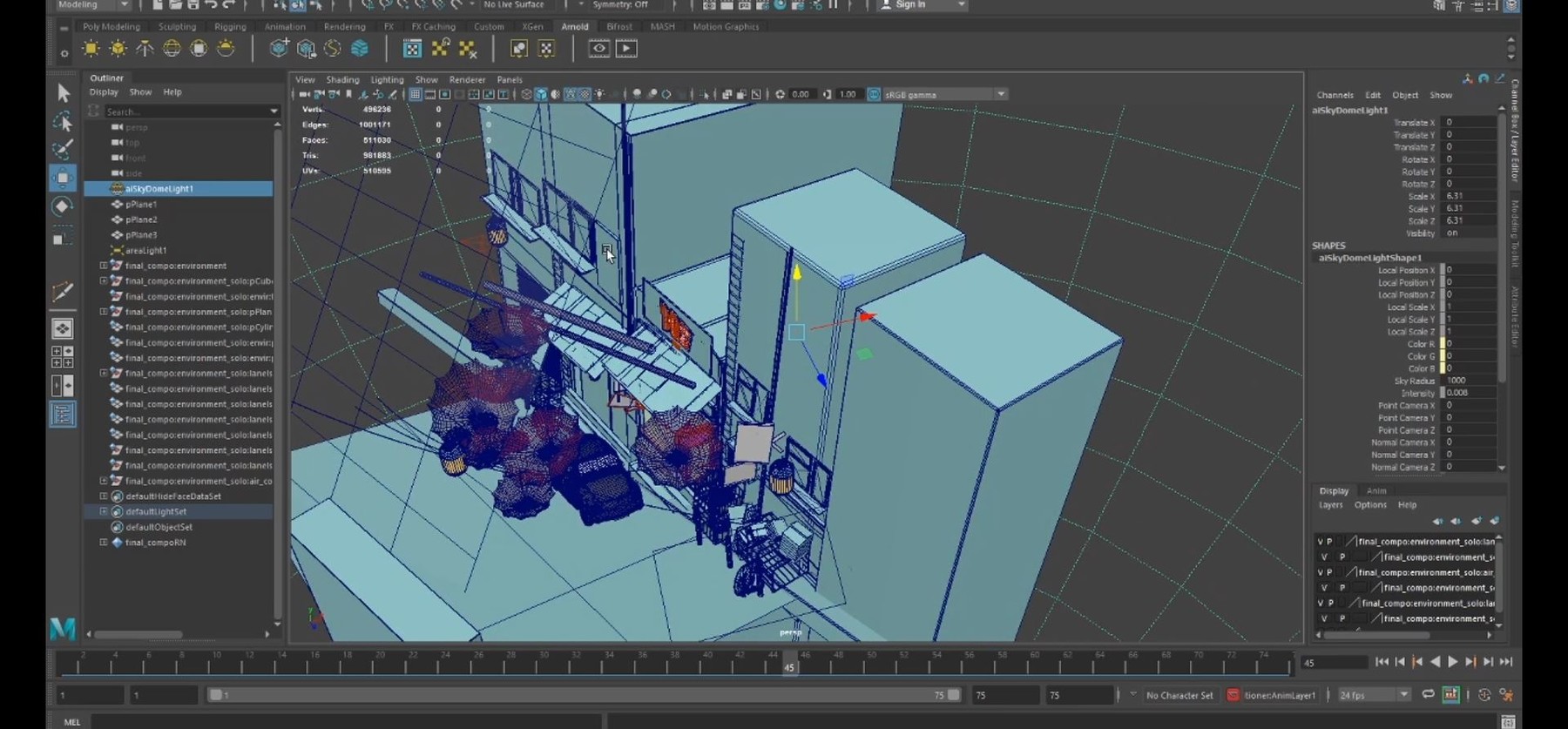 ArtStation - 3D Environment Creation Walkthrough | Tutorials