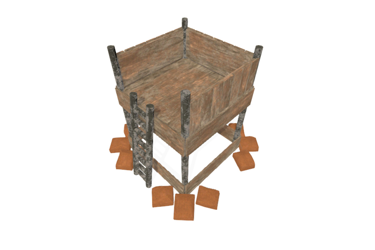 ArtStation - Gun Towers | Resources