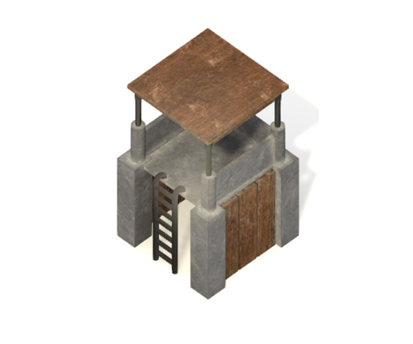 ArtStation - Gun Towers | Resources