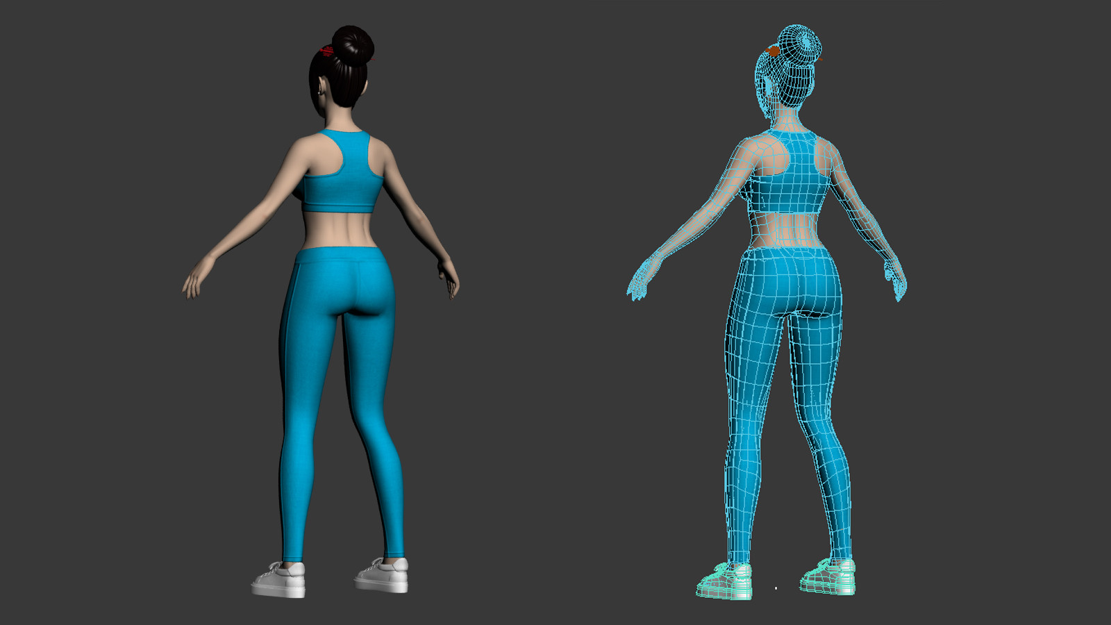 ArtStation - Fitness Trainer Yumi | Resources