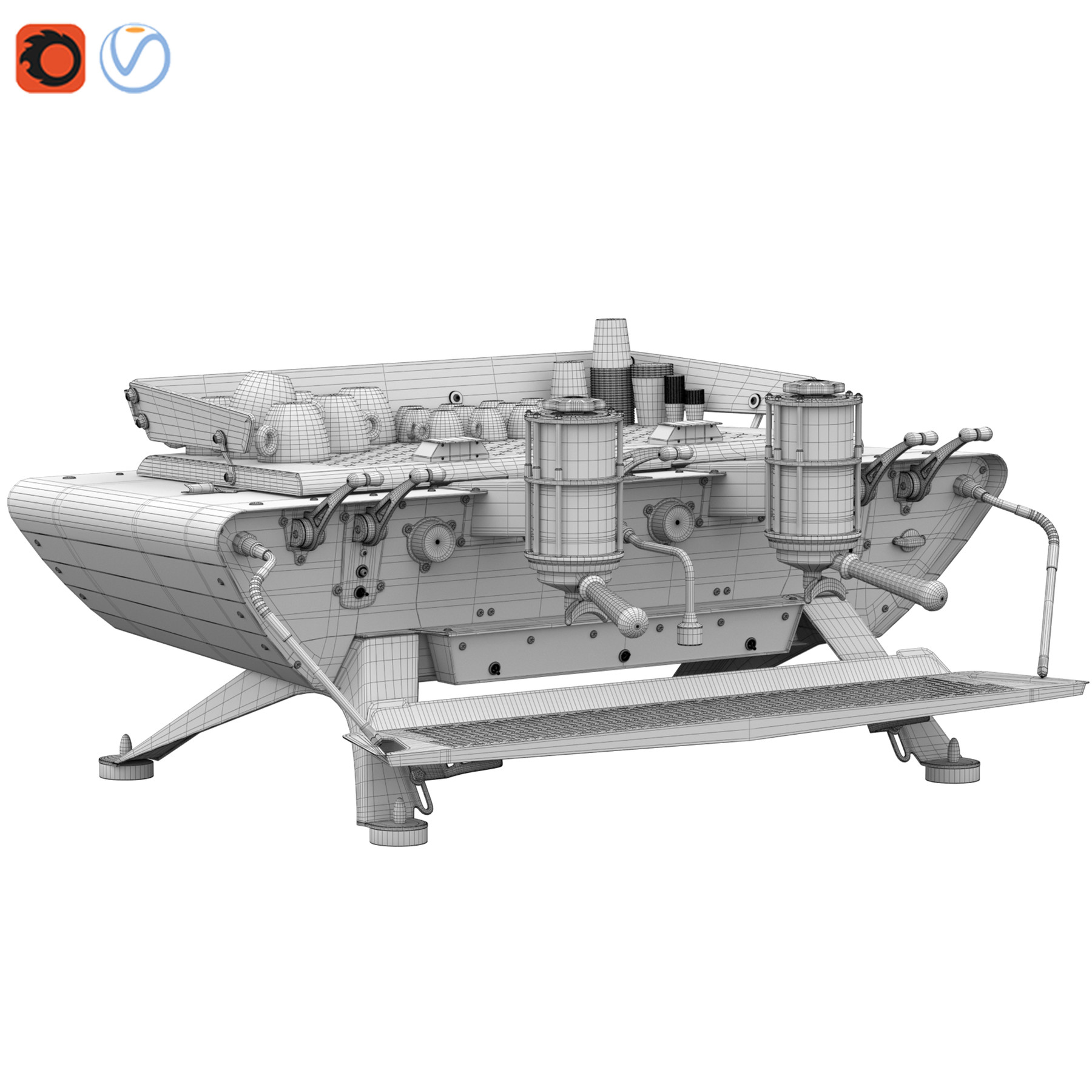 ArtStation - Sprite Coffee Machine By Kees van der westen | Resources