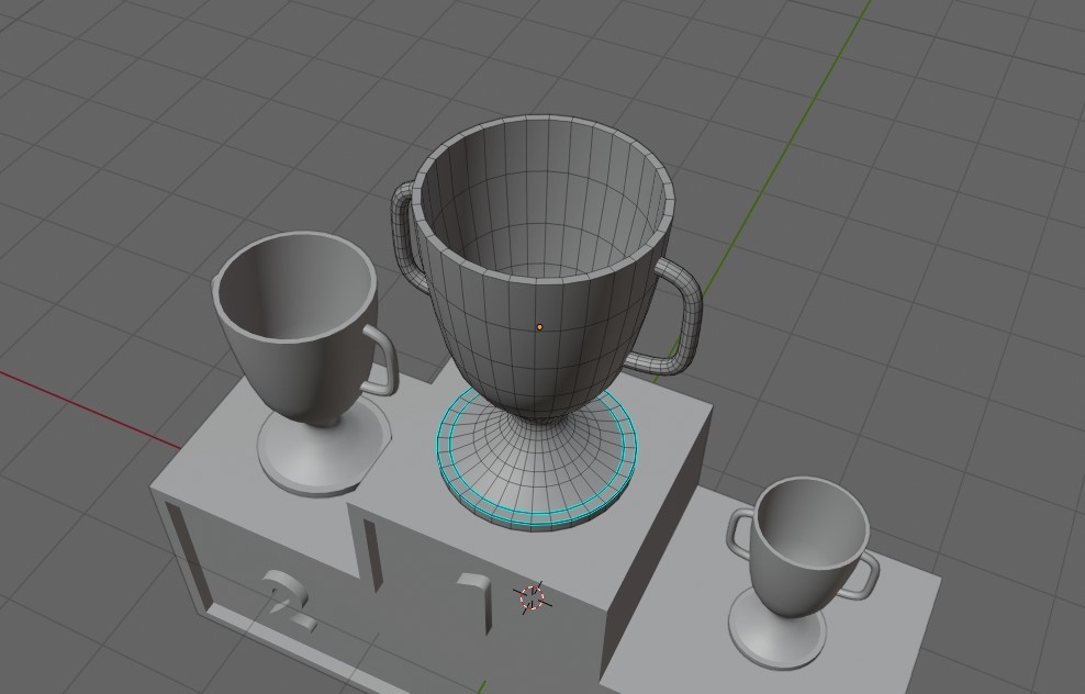 ArtStation - Trophy - Podium Race Champion - Trofeu Low-poly 3D model ...