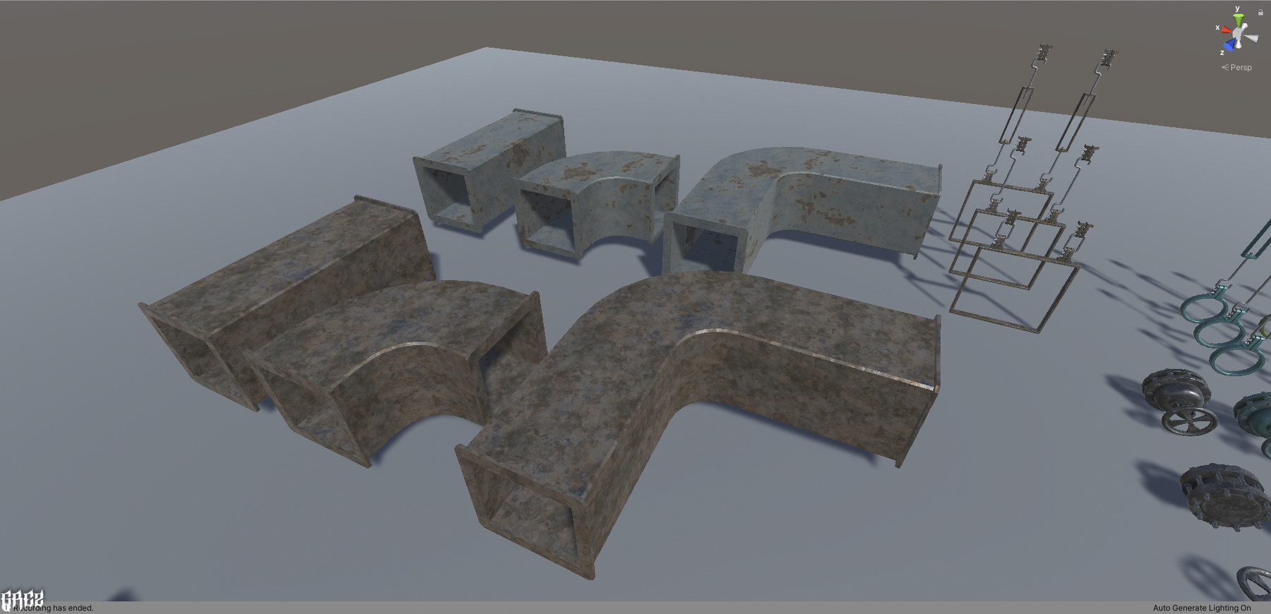 ArtStation - Modular Pipes Pack for UE4 & Unity | Game Assets