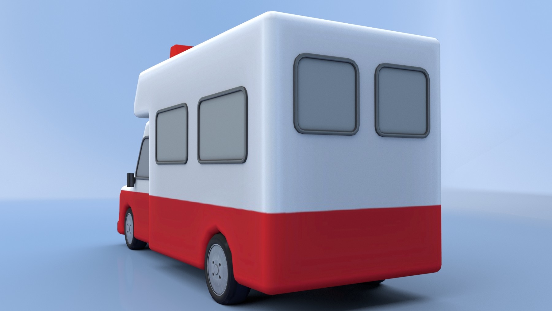 ArtStation - Cartoon Ambulance | Resources