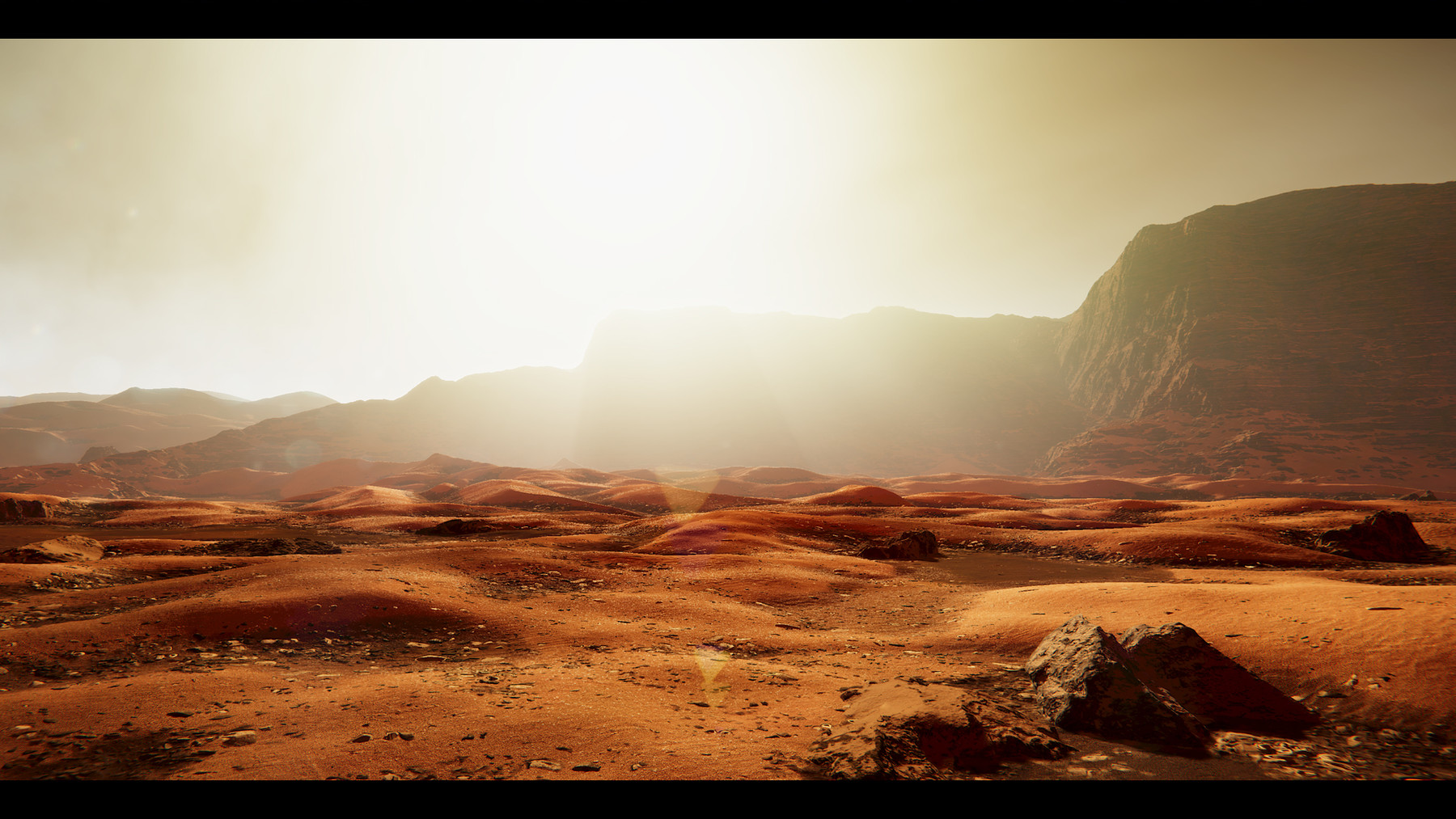 ArtStation - [Unity Project 2017+] Mars Planet Environment | Game Assets