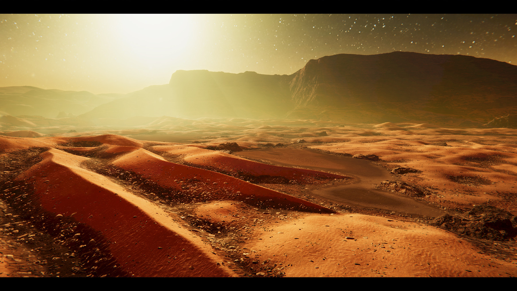 ArtStation - [Unity Project 2017+] Mars Planet Environment | Game Assets