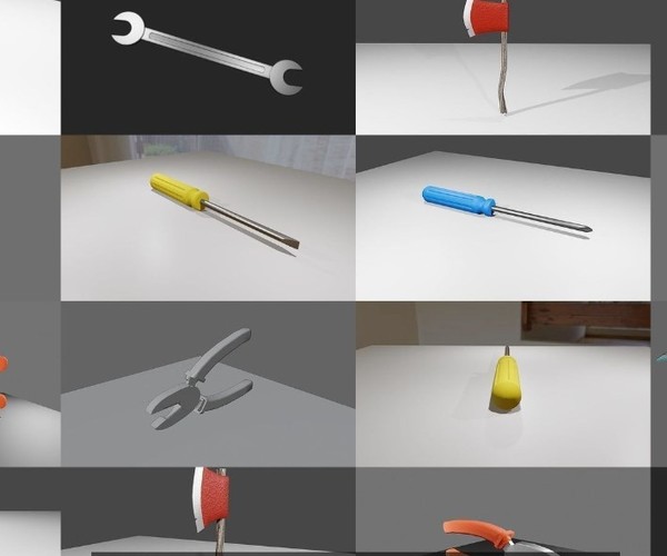 ArtStation - Tools Full Pack - Pacote de Ferramentas 3D Model ...