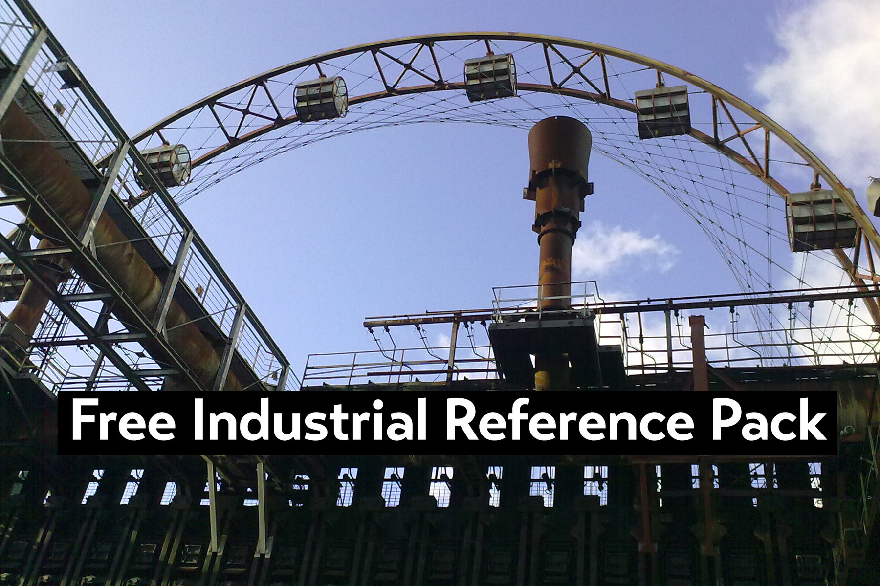 ArtStation - Free Industrial Reference Pack | Resources