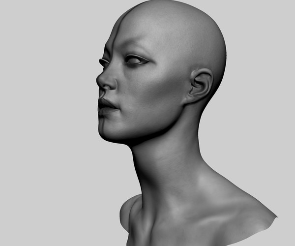 ArtStation - Female Head 06 | Resources