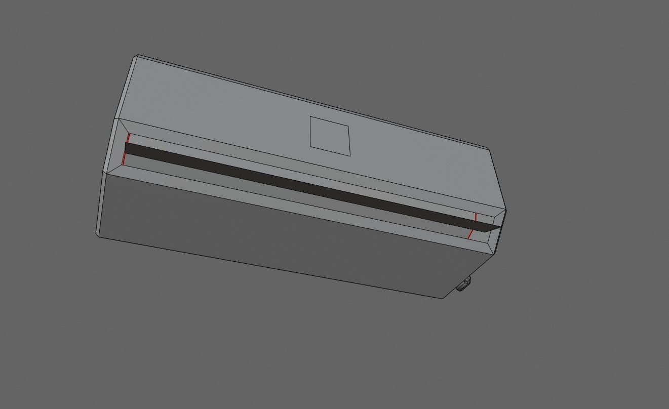 ArtStation - Air Conditioning Internal - Fan - Ar Condicionado Low-poly ...