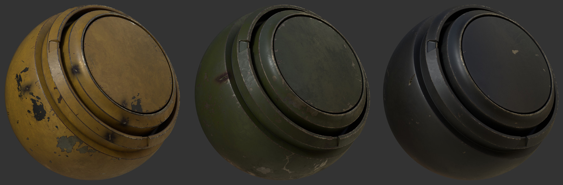 ArtStation - Hero Metal Smart Material Pack Volume 3 | Game Assets