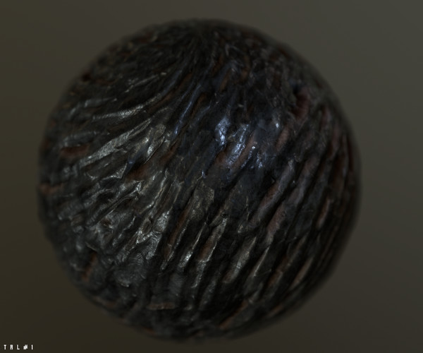 ArtStation - Orc Metal - Substance material + Bonus Content | Resources