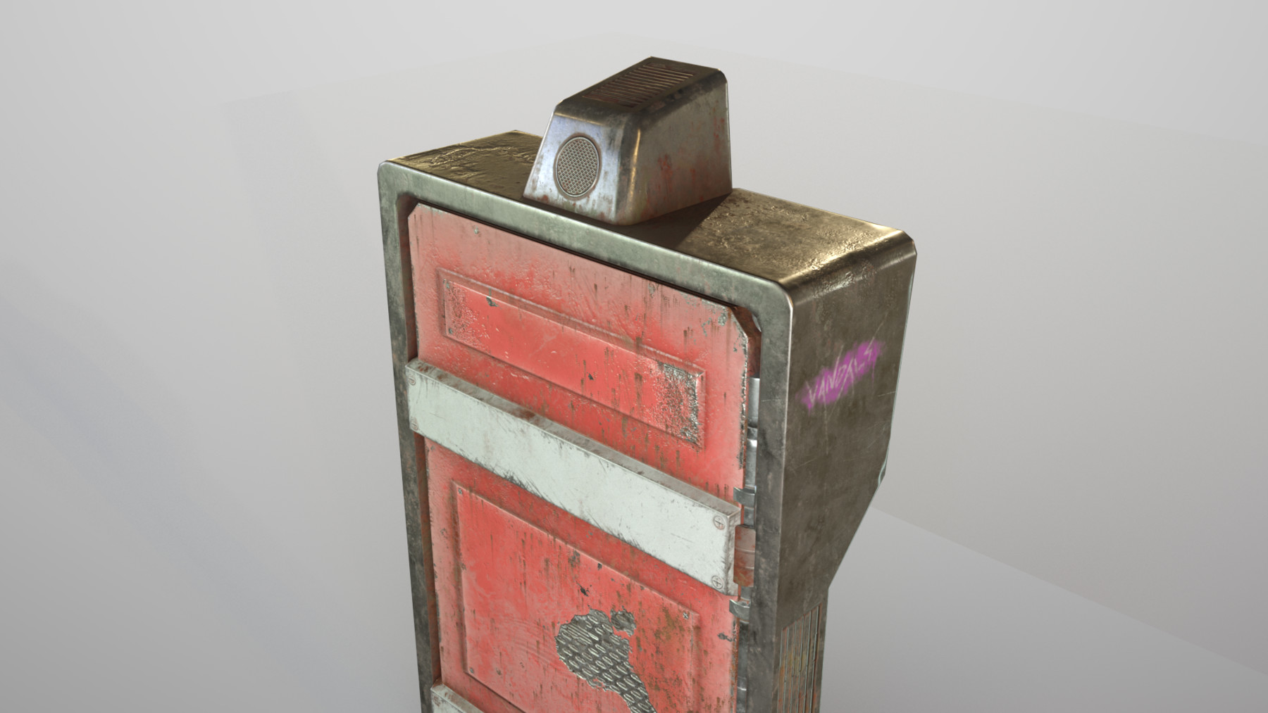 ArtStation - Cyberpunk sci-fi security door | Game Assets