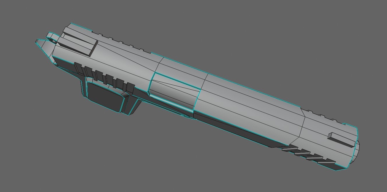 ArtStation - 9mm Pistol Pack 3D Model Collection | Game Assets