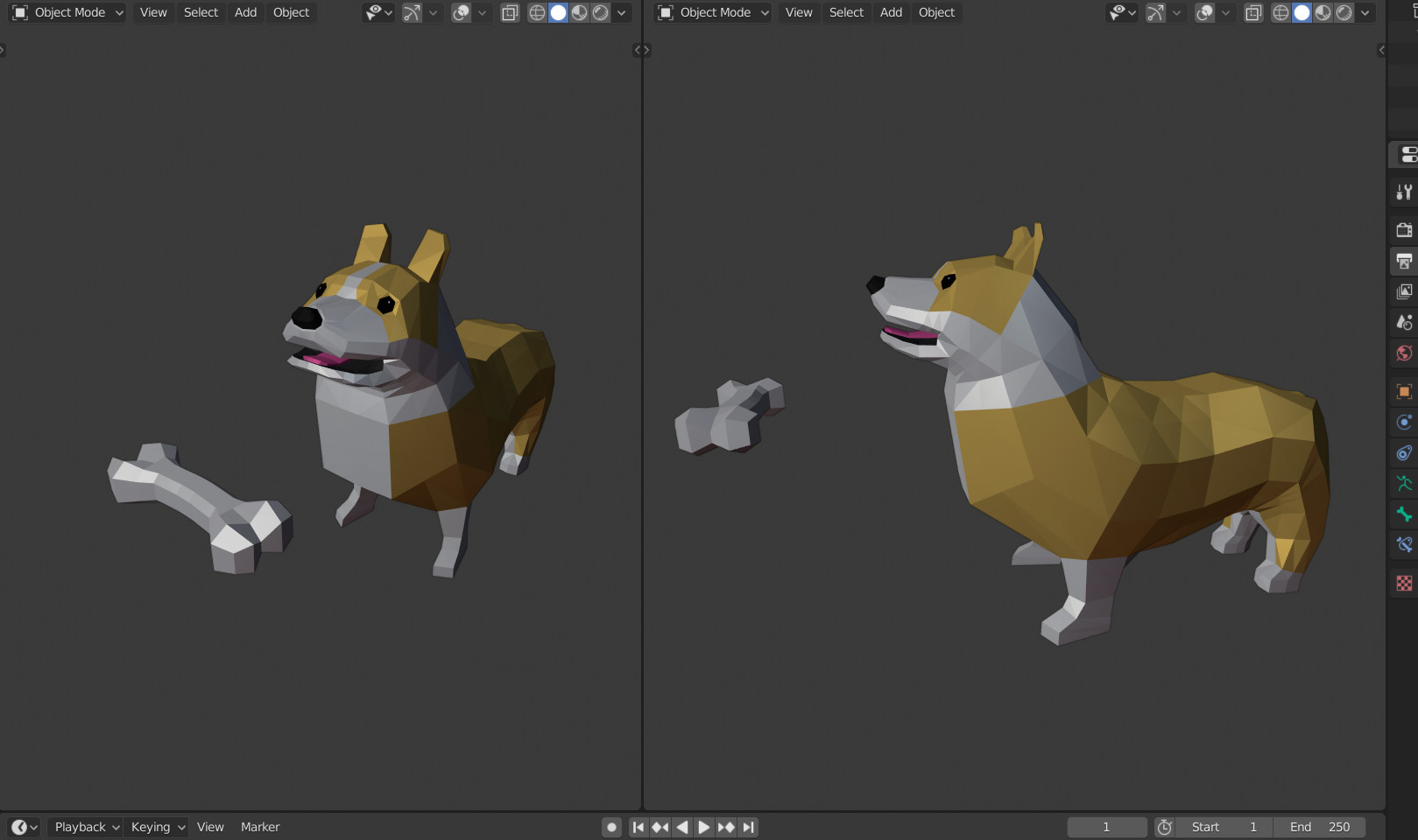 ArtStation - Low Poly Corgi (Rigged) | Resources
