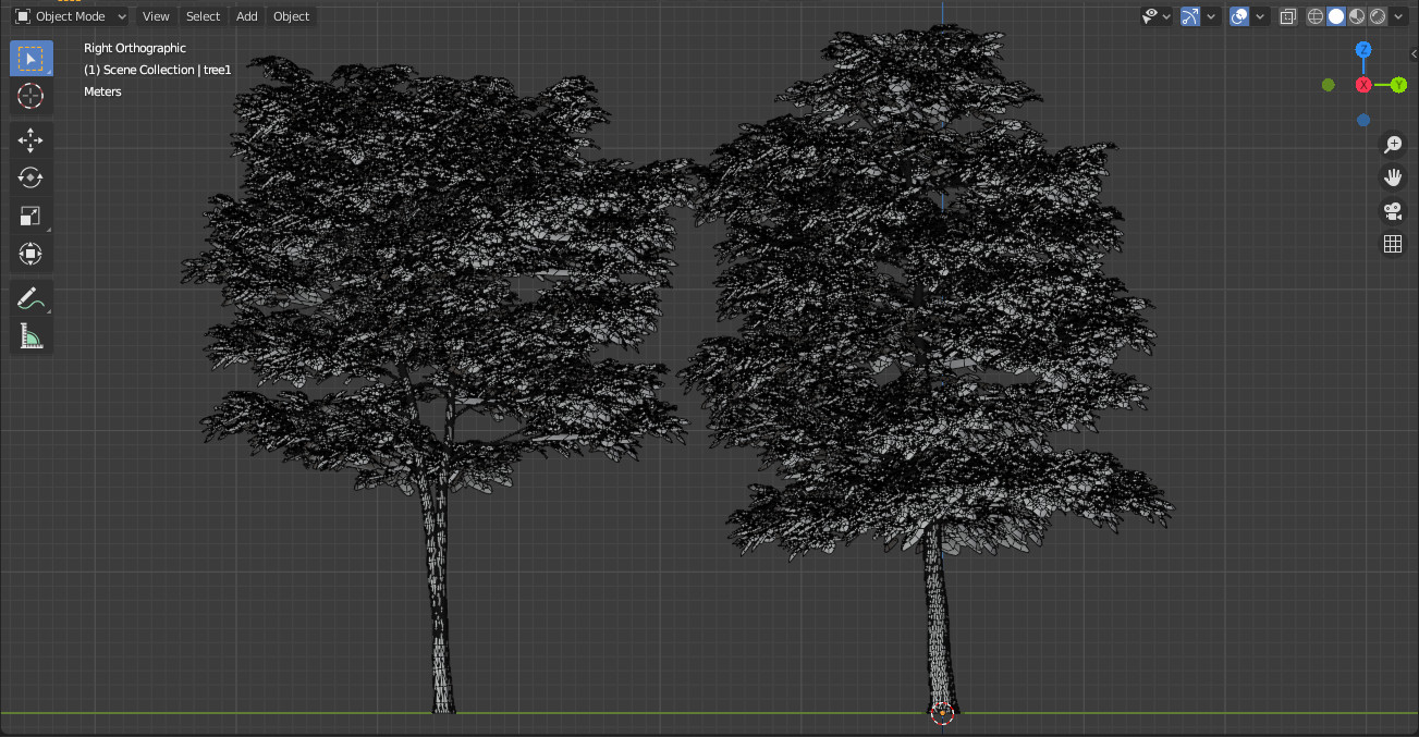 ArtStation - London Plane Trees 3D model | Resources