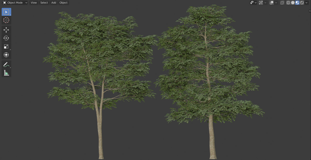 ArtStation - London Plane Trees 3D model | Resources