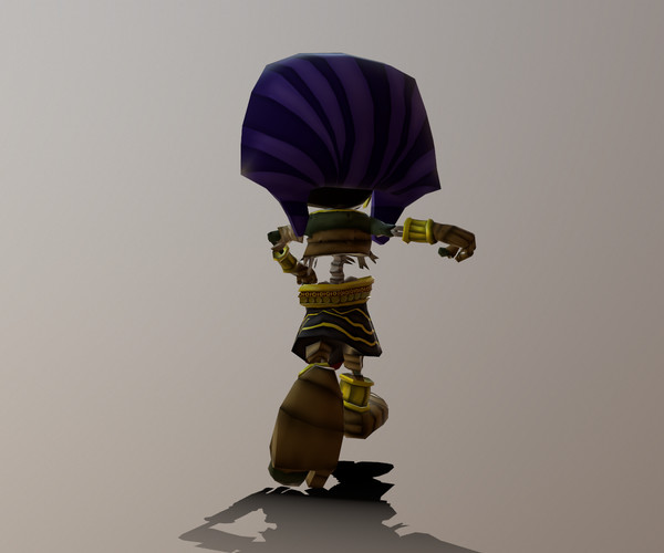 ArtStation - Pharaoh Animated and Fully Rigged 3D Character | Game Assets