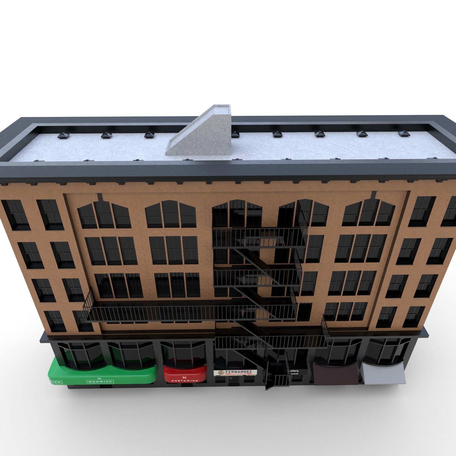 ArtStation - NYC Building 2- PBR | Game Assets