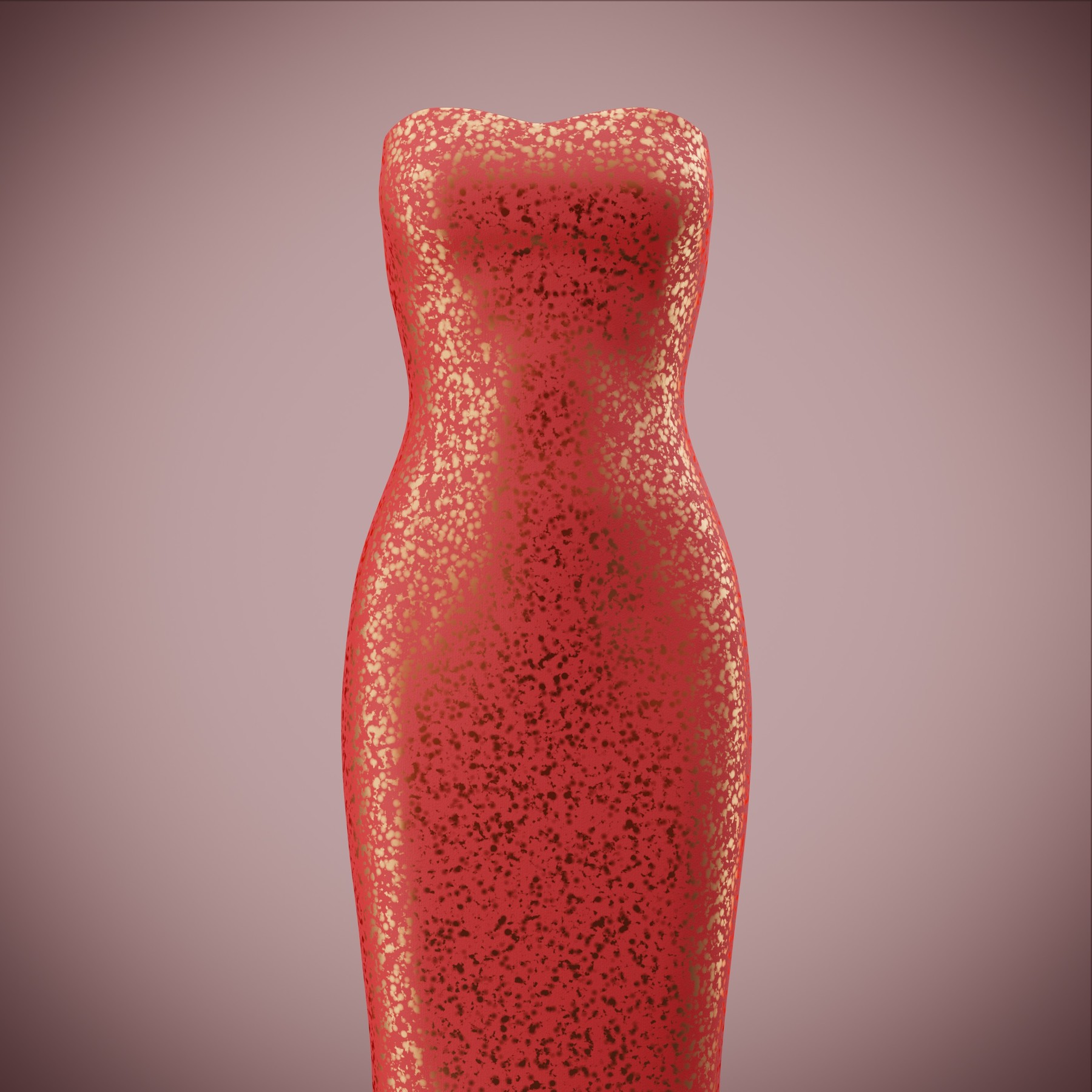 ArtStation - Elegant sequin silk dress 3d model | Resources