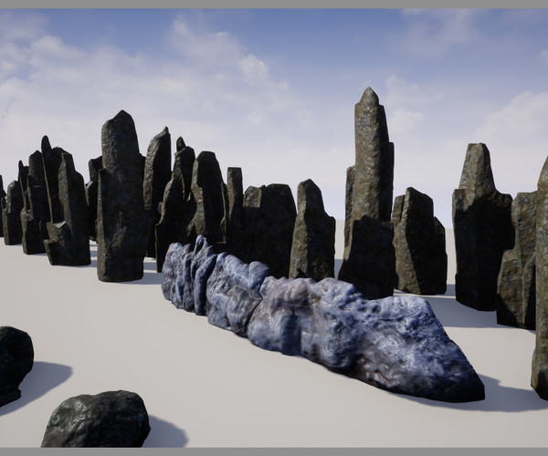 ArtStation - Realistic Rocks, Cliffs, Rock Groups | Resources
