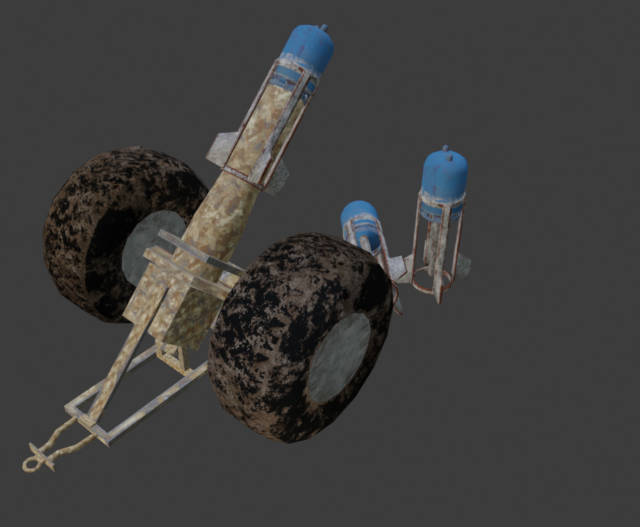 ArtStation - Hell Cannon - Version 1 | Game Assets