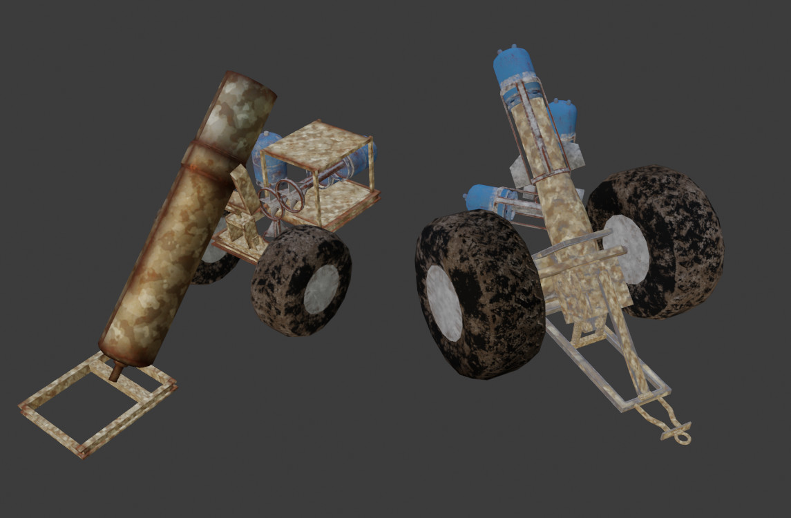 ArtStation - Hell Cannon Pack | Game Assets