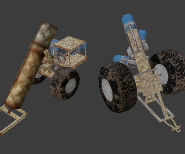 ArtStation - Hell Cannon Pack | Game Assets