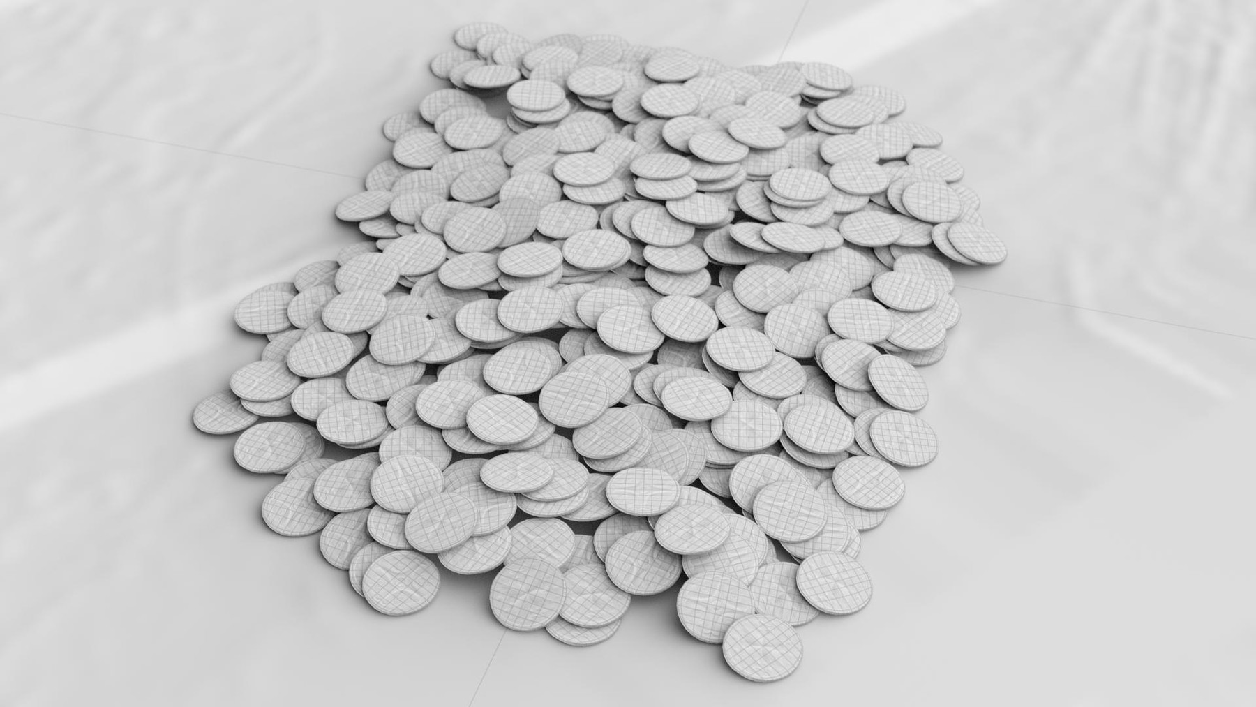 ArtStation - Pirate Gold Coin and Stack - Variant C | Game Assets