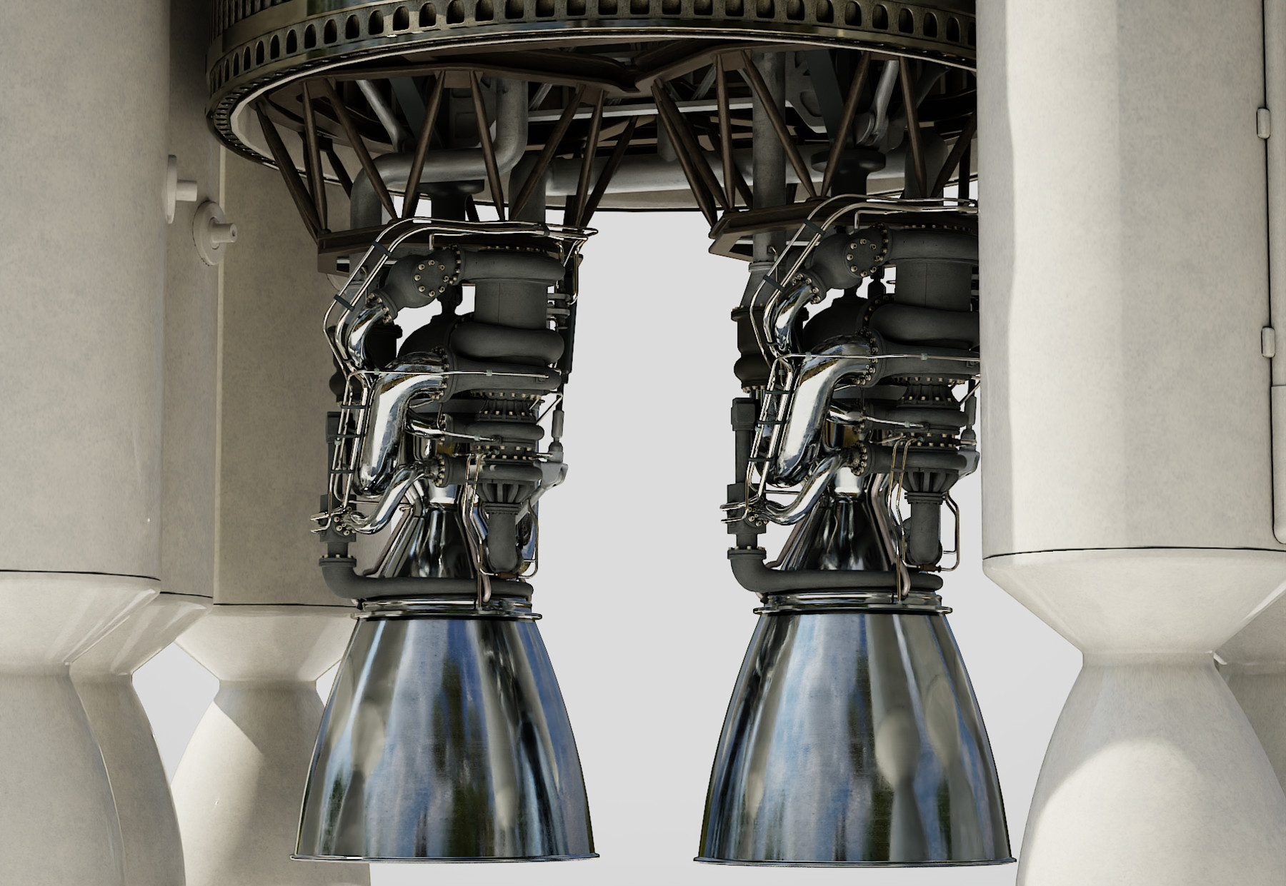 ArtStation - Vulcan Centaur Rocket 3D model | Resources
