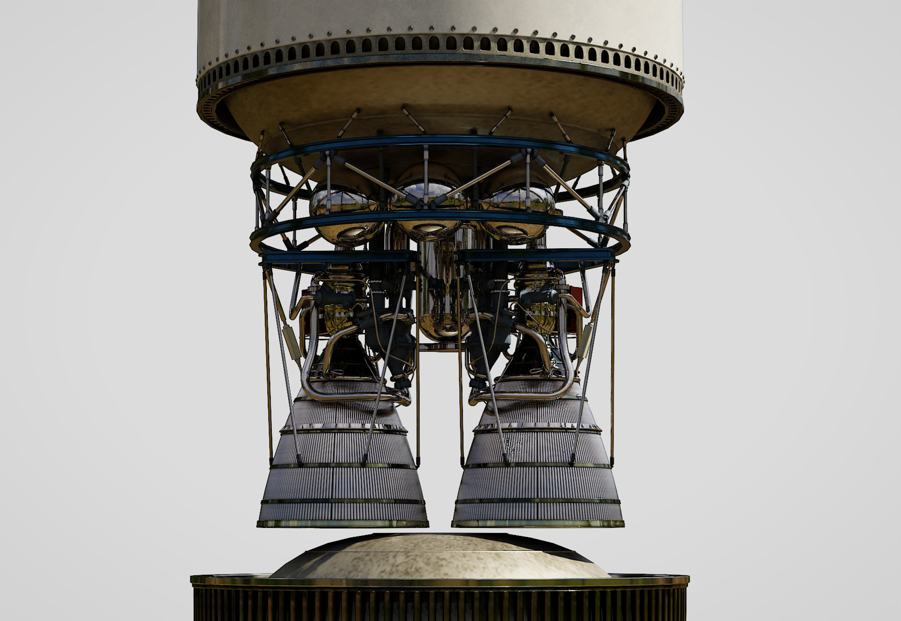 ArtStation - Vulcan Centaur Rocket 3D model | Resources