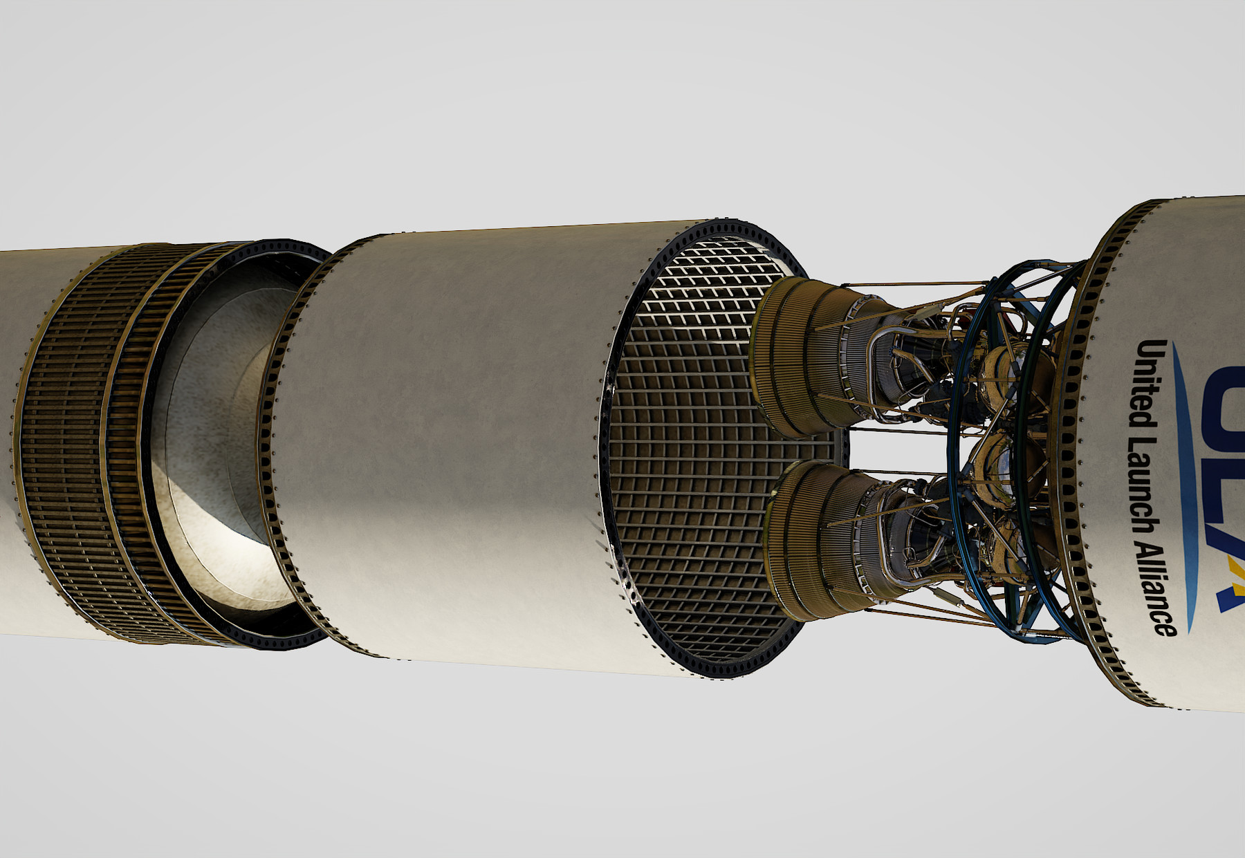 ArtStation - Vulcan Centaur Rocket 3D model | Resources