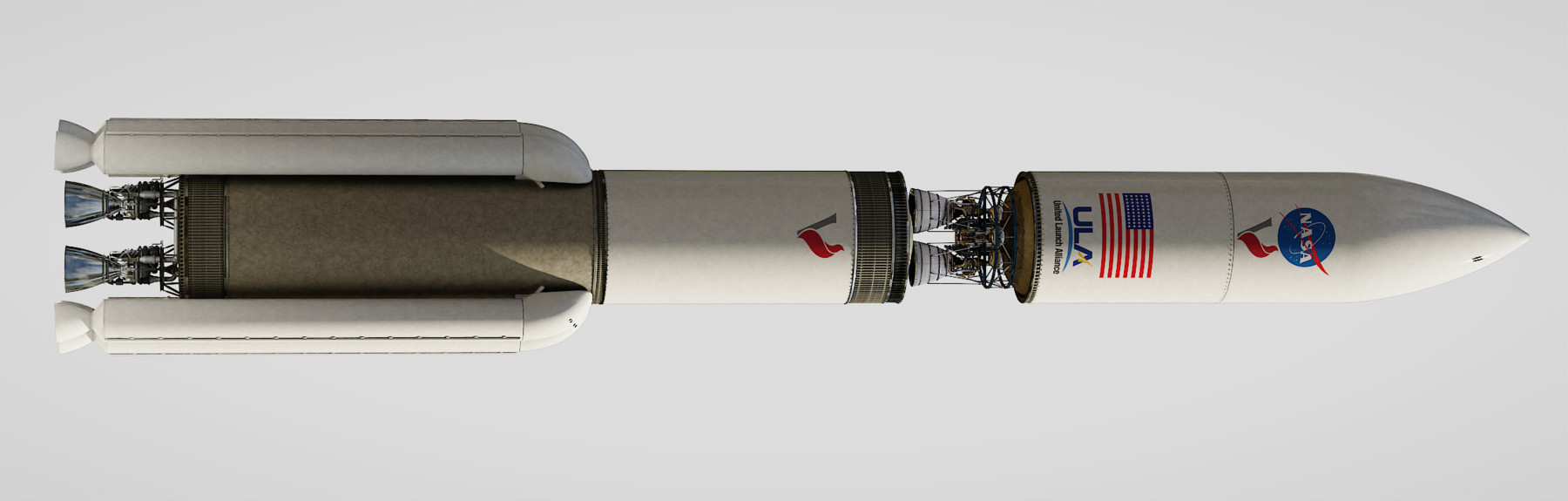 ArtStation - Vulcan Centaur Rocket 3D model | Resources