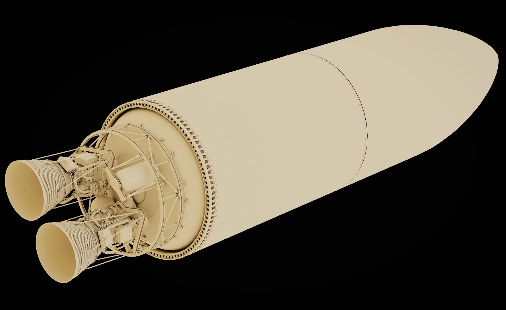 ArtStation - Vulcan Centaur Rocket 3D model | Resources