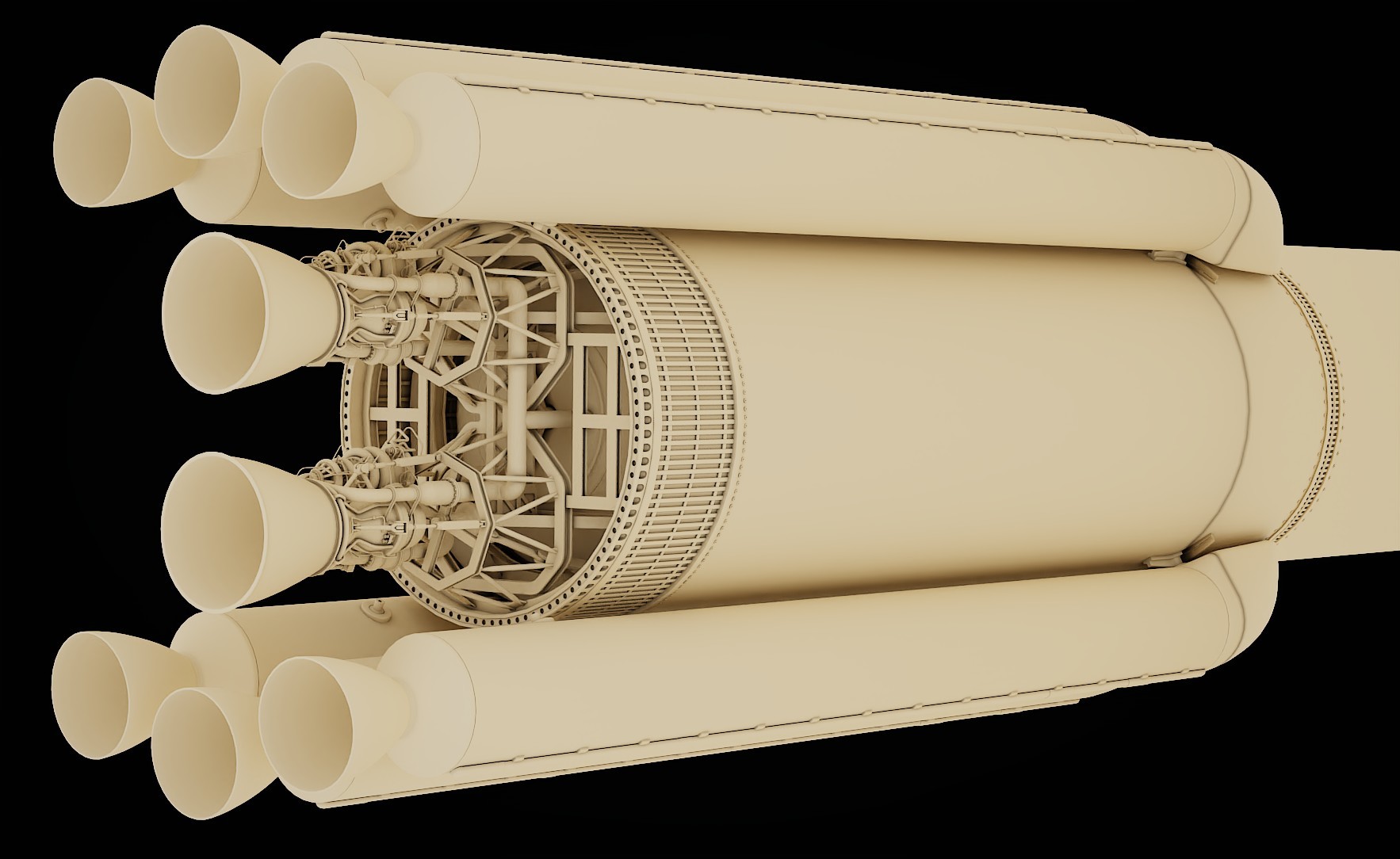 ArtStation - Vulcan Centaur Rocket 3D model | Resources