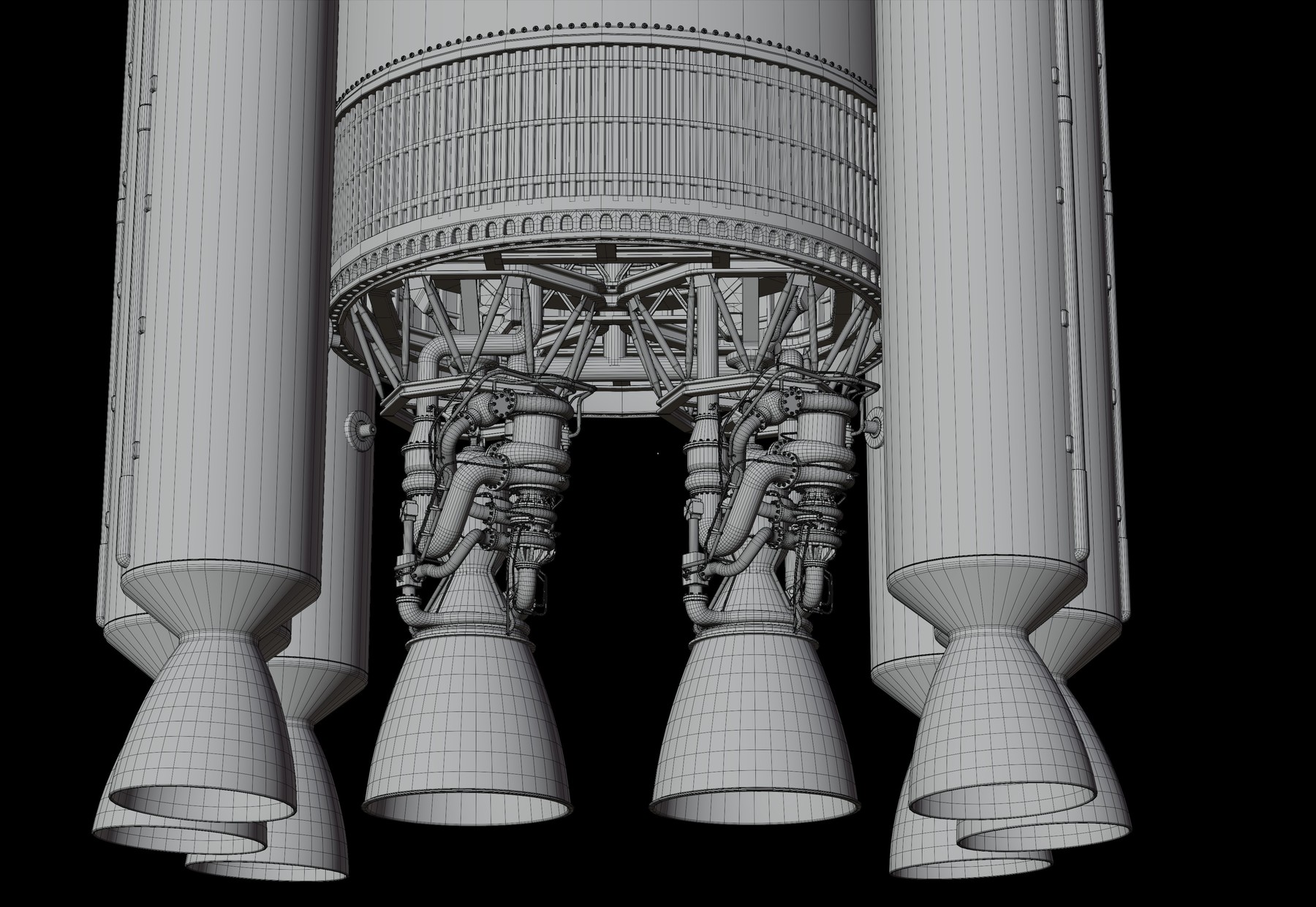 ArtStation - Vulcan Centaur Rocket 3D model | Resources