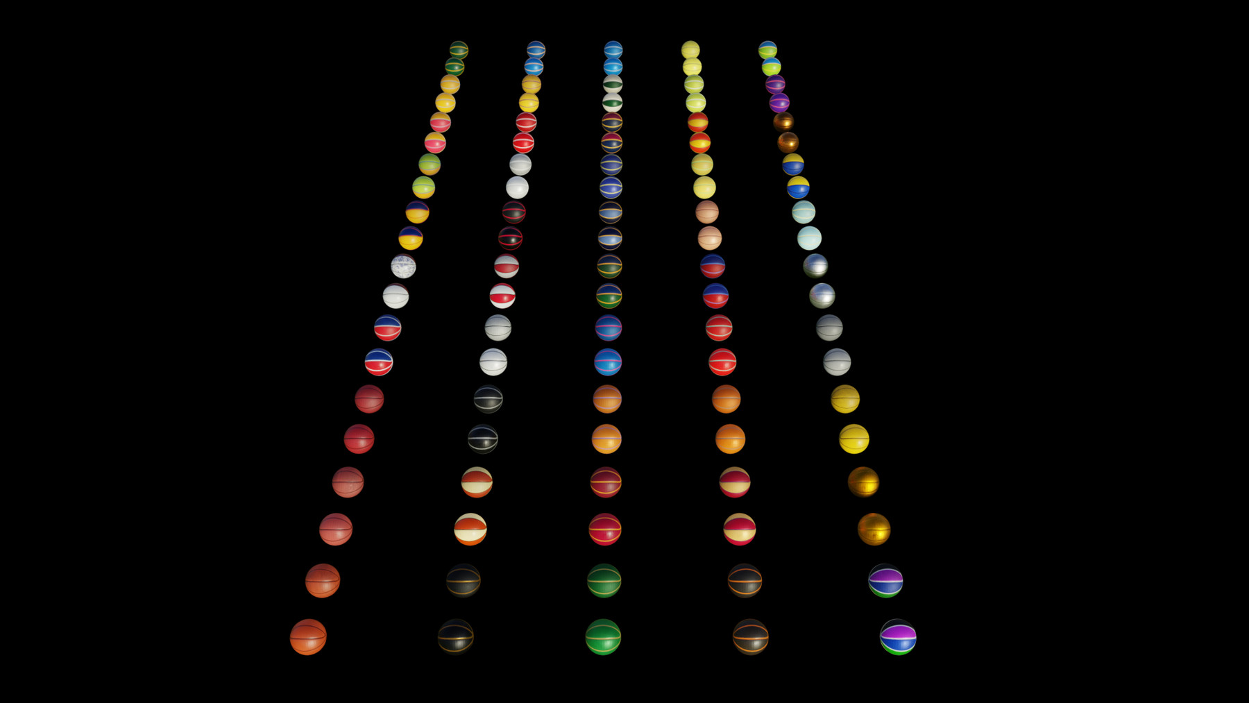 ArtStation - TOUCH MY BASKETBALLS (100 ball game assets pack by ...