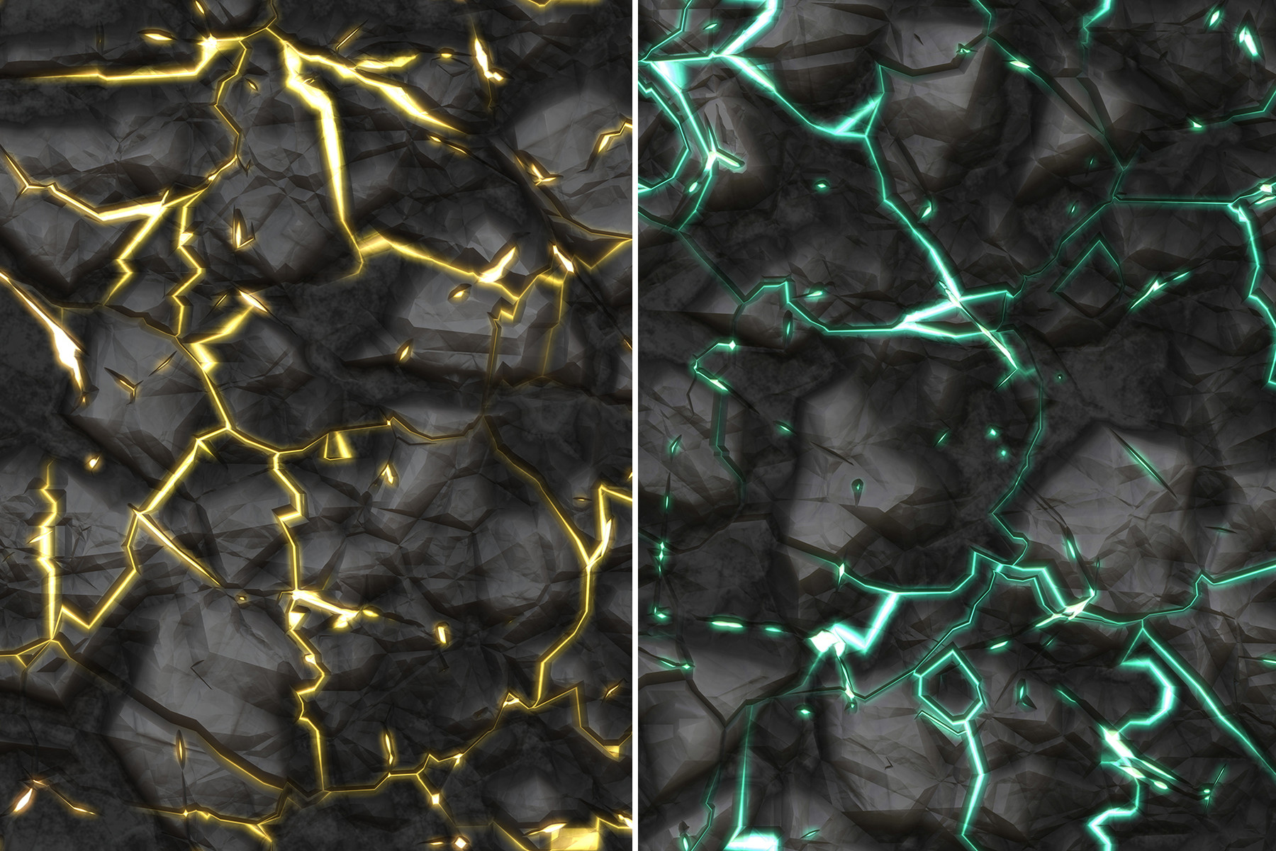 ArtStation - 10 Energy Rock Background Textures | Game Assets