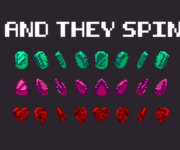 ArtStation - PIXEL ART JEWELRY COLLECTION | Game Assets